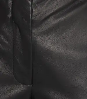 TOTEME Leather Easy Trousers