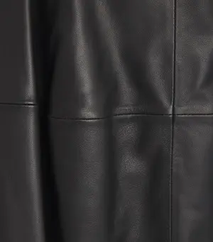 TOTEME Leather Midi Skirt