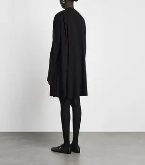 TOTEME Cady Scarf-detail Mini Dress