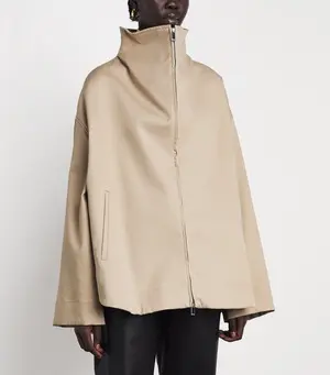 TOTEME Cotton High-neck Country Jacket