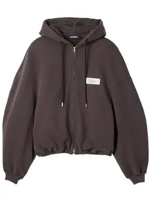 Jacquemus Le Hoodie Corso - Brown