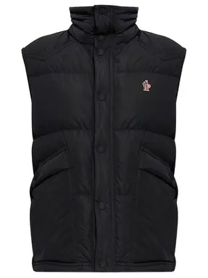Moncler Grenoble: Evans Padded Vest - Black
