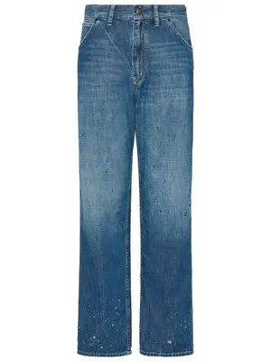 MAISON MARGIELA Treated Denim Jeans - Blue