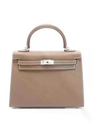 Hermès 2024 Kelly 25 Handbag - Brown