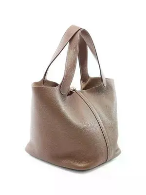 Hermès 2019 Mm Picotin Lock Tote Bag - Brown