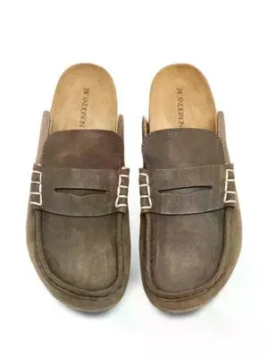 JW Anderson Stitch Suede Sandals