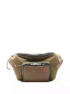 Loewe 2000s Anagram Belt Bag - Green