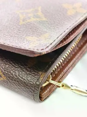 LOUIS VUITTON 2005 Monogram Porte-monnaie Bie Tresor Wallet