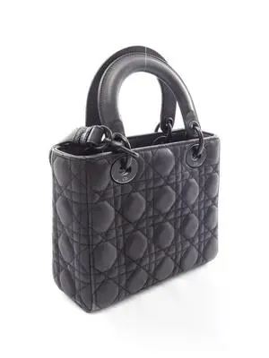 Dior 2010s Small Lady My Abcdior Cannage Handbag