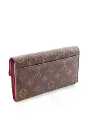 LOUIS VUITTON Monogram Sarah Long Wallet