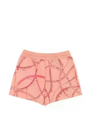 Hermès 2010s Tresor De Medor Shorts - Orange