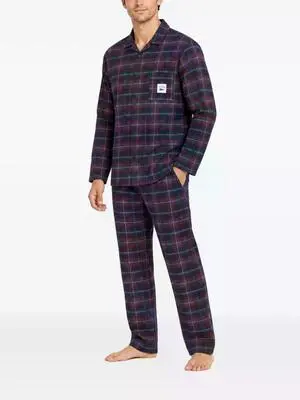 Lacoste Check-print Pyjamas
