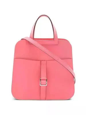 Hermès 2025 Mini Arzan Rose Aalee 2-way Handbag - Pink