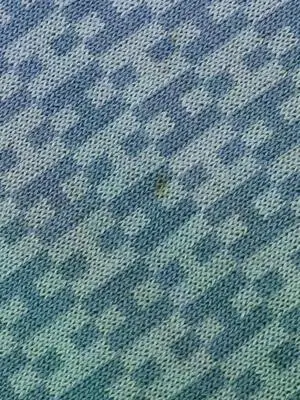 Hermès 2010s H Pattern Shawl - Blue