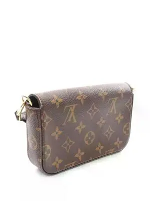 LOUIS VUITTON 2020 Félicie Monogram Shoulder Bag - Brown