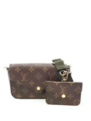 LOUIS VUITTON 2020 Félicie Monogram Shoulder Bag - Brown