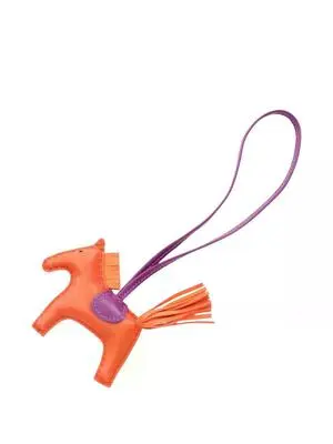 Hermès 2021 Pm Rodeo Bag Charm - Orange