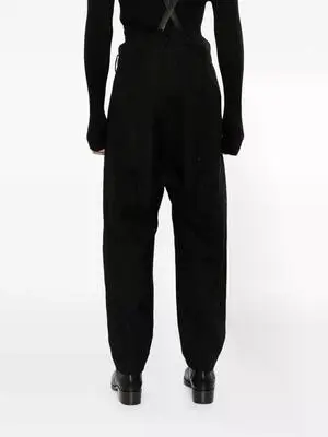NUDE:MASAHIKO MARUYAMA Striped Panelled Trousers