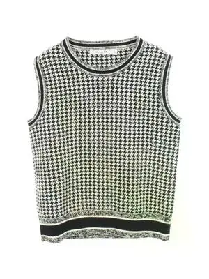 Dior 2010s Houndstooth Vest