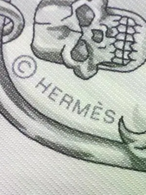 Hermès 2020s C'est La Fête Twilly Scarf