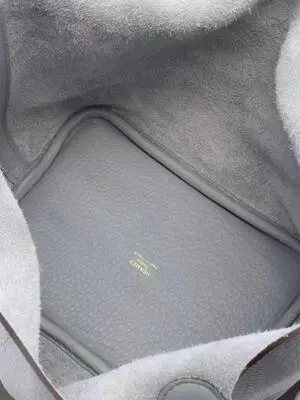 Hermès 2026 Pm Picotan Lock Handbag - Grey