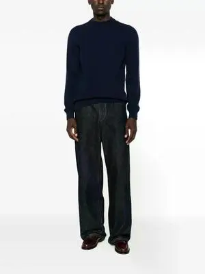 LARDINI Ribbed-knit Sweater