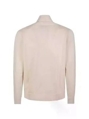 LARDINI Roll-neck Sweater - Neutrals