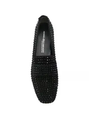 KENNEL&SCHMENGER Lotta Crystal-embellished Loafers