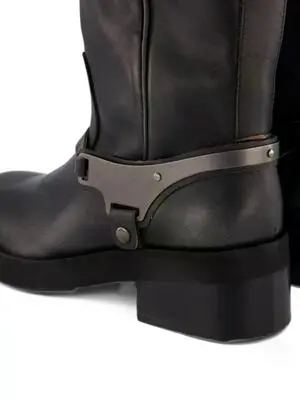 NUBIKK Eve Lynn Leather Biker Boots