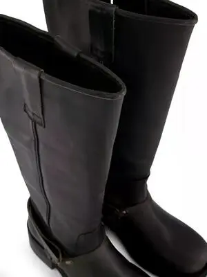 NUBIKK Eve Lynn Leather Biker Boots