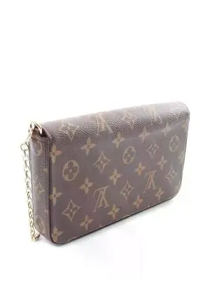 LOUIS VUITTON 2021 Pochette Felicie Monogram Shoulder Bag