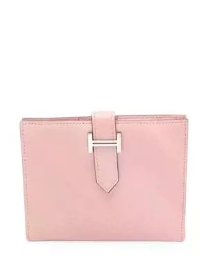Hermès 2019 Bearn Compact Bi-fold Wallet - Pink