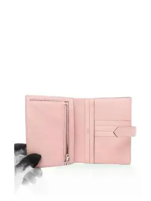 Hermès 2019 Bearn Compact Bi-fold Wallet - Pink