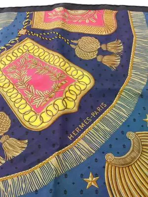 Hermès 2010s 45 Poste Et Cavalerie Scarf