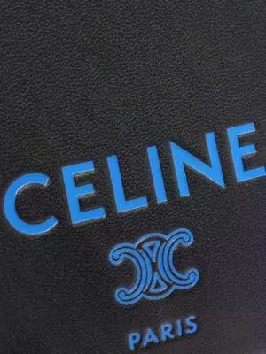 Celine Triomphe Logo Passport Case
