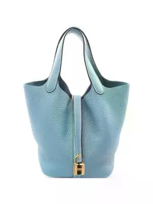 Hermès 2025 Pm Picotin Lock Handbag - Blue