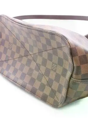 LOUIS VUITTON 2015 Pm Siena Damier Ebene Handbag - Brown