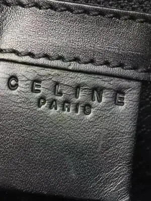 Celine 2000s Macadam Shoulder Bag