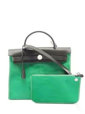 Hermès 2020 Herbag Zip Pm Handbag - Green