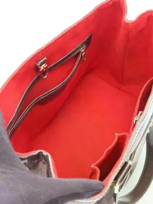 LOUIS VUITTON 2012 Pm Hampstead Damier Ebène Tote Bag