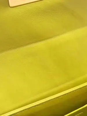 Dior 2010s 30 Montaigne Box Shoulder Bag - Yellow