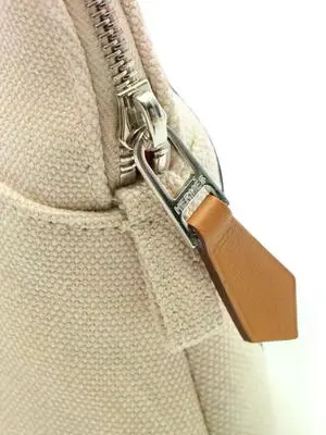 Hermès 2010s Mini Bolide Canvas Pouch
