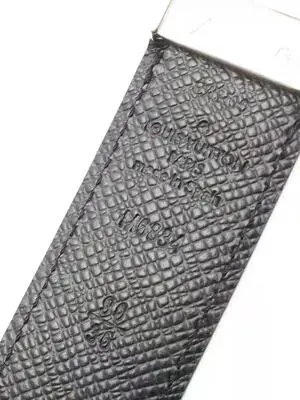 LOUIS VUITTON 2010 Seattle Damier Graphite Reversible Belt