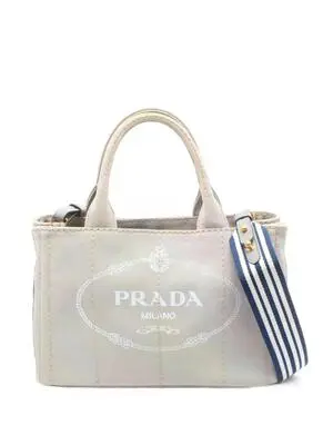 Prada 2000s Canapa Handbag