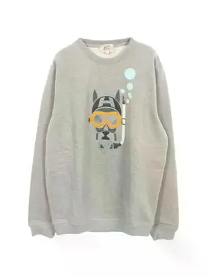 Hermès 2010s Scub'h Graphic-print Sweater