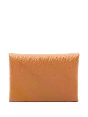 Hermès 2023 Calviduo Epsom Coin Purse - Brown