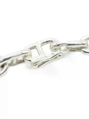 Hermès 2010s Chaîne D'ancre Tpm Anchor-link Necklace - Silver