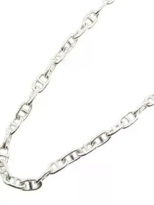 Hermès 2010s Chaîne D'ancre Tpm Anchor-link Necklace - Silver