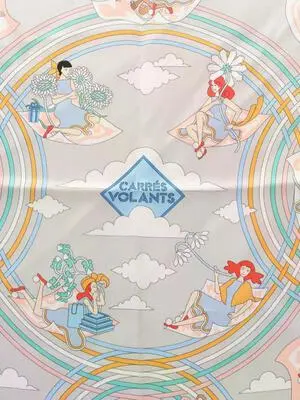 Hermès 2010s 70 Carrés Volants Scarf