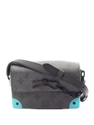 LOUIS VUITTON 2021 Monogram Eclipse Steamer Messenger Bag - Grey